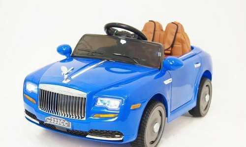 Детский электромобиль Rolls Royce C333CC Синий