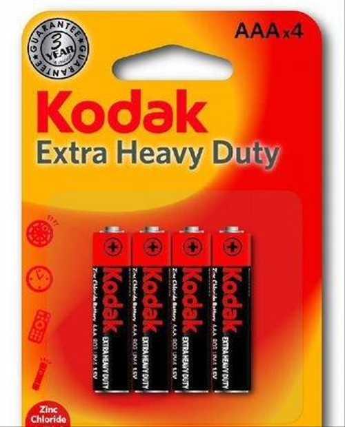 Батарейка Kodak R03 4S extra heavy duty (K3AHZ 4S)