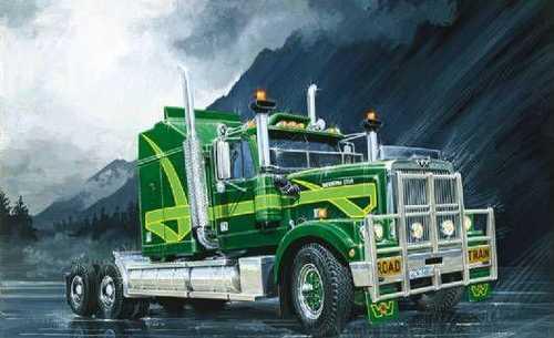 ITA0719 1/24 сборная модель тягач australian truck