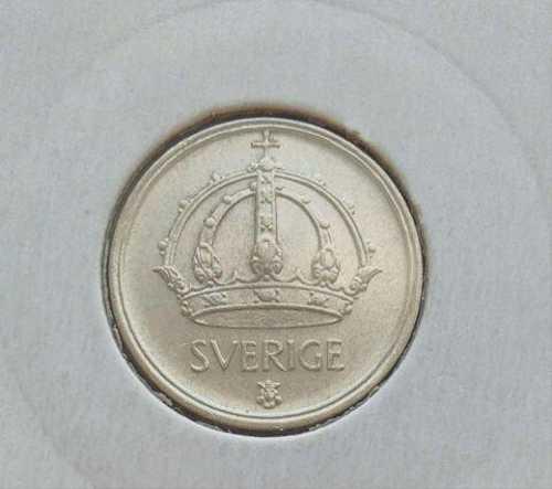 Серебряная монета Швеции