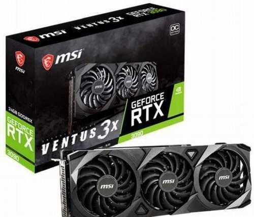 Видеокарта nvidia GeForce RTX3090 MSI 24Gb (RTX 30