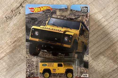 Hot wheels premium car culture Land Rover