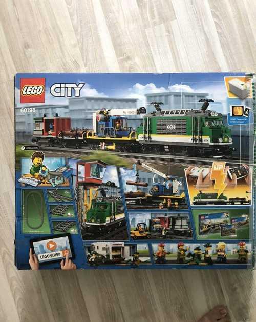 Lego City 60198 грузовой поезд