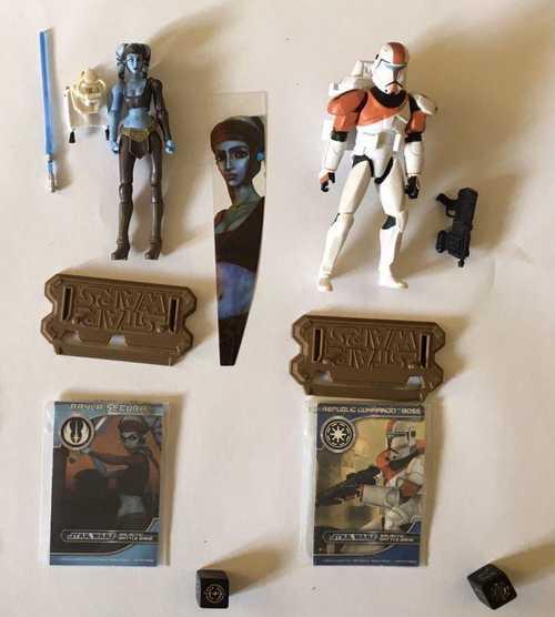 Star wars clone wars aalya sekura; clon commander