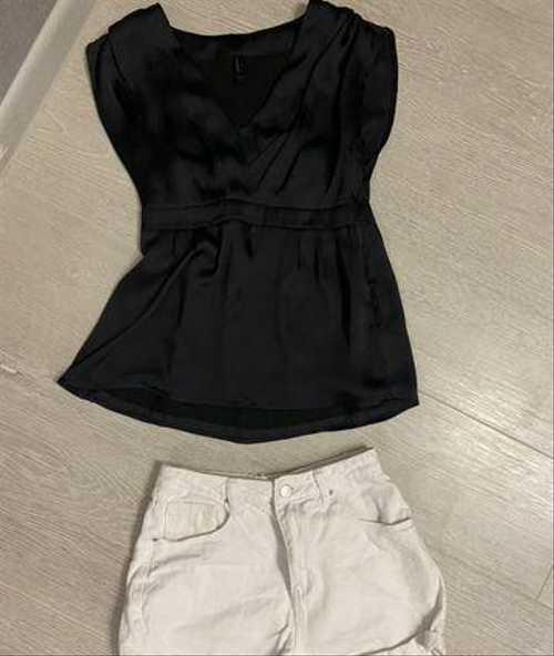 Шорты, блузка vero moda