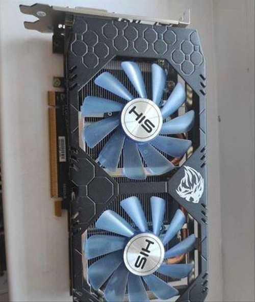 Видеокарта HIS RX570 4GB