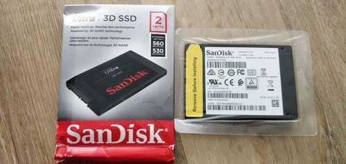 Внутренний SSD накопитель SanDisk 2TB (sdssdh3-2T0
