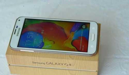 Samsung Galaxy S5 Белый цвет (Как новый)