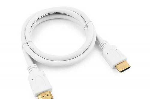 Кабель hdmi Cablexpert CC-hdmi4-W-1M 1м v2.0 19M/1