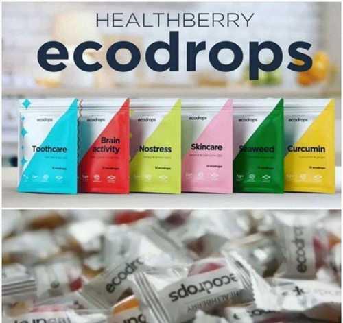 Леденцы Healthberry ecodrops