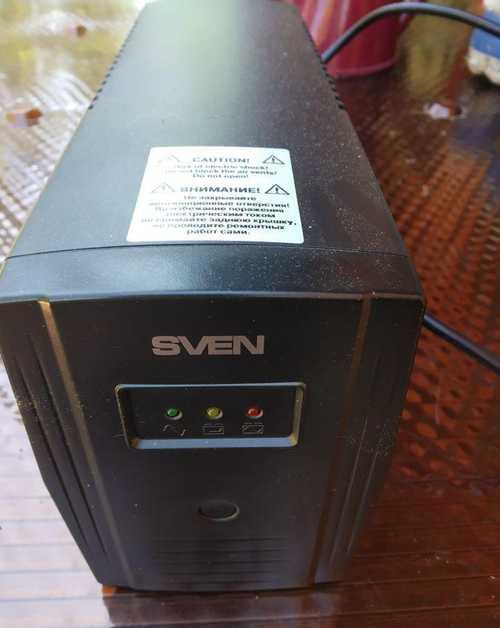 Интерактивный ибп sven Pro 800 не работает