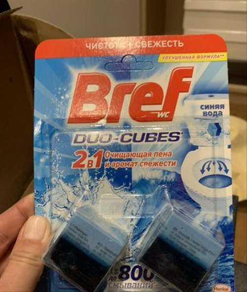Bref duo cubes таблетки для унитаза