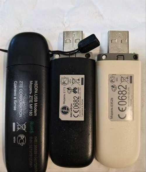 3 штуки Usb модем 3g