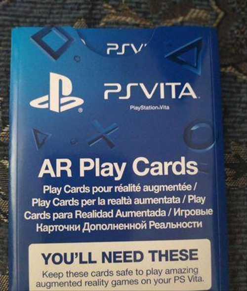 Ps vita AR Play Cards