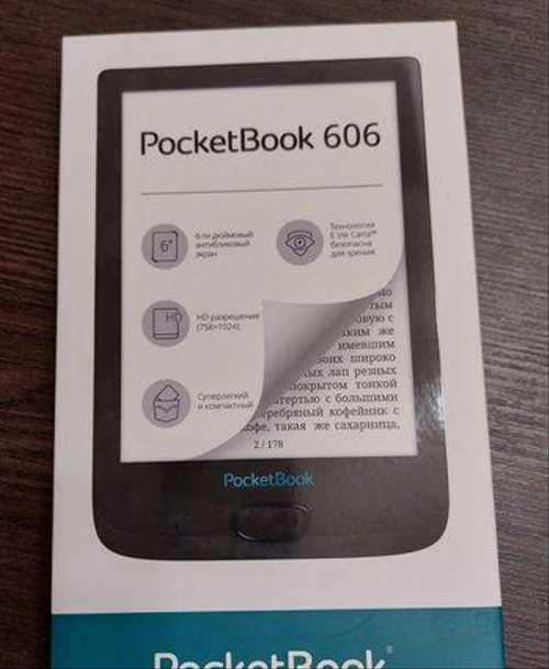 Электронная книга pocketbook 606