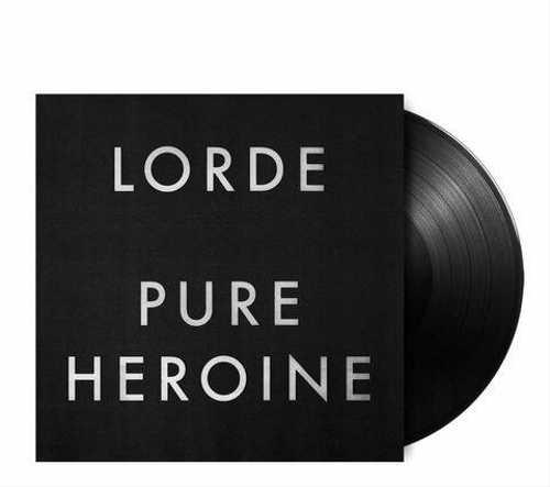 Lorde Pure Heroine LP Виниловая Пластинка USA