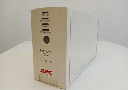 Ибп APC Back-UPS BK500 в рабочем состоянии