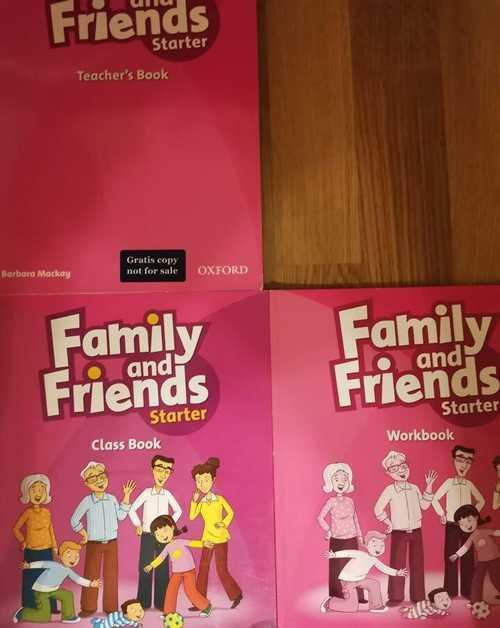 Учебник и рабочая тетр Family and Friends