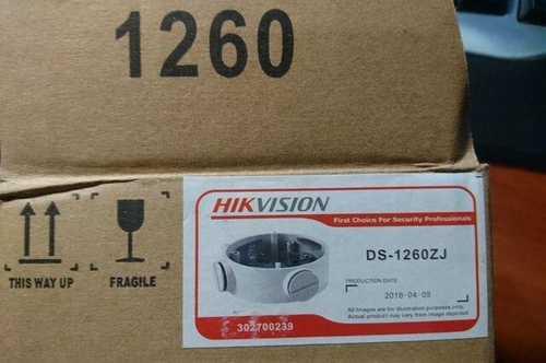 DS-1260zj монтажные коробки hikvision