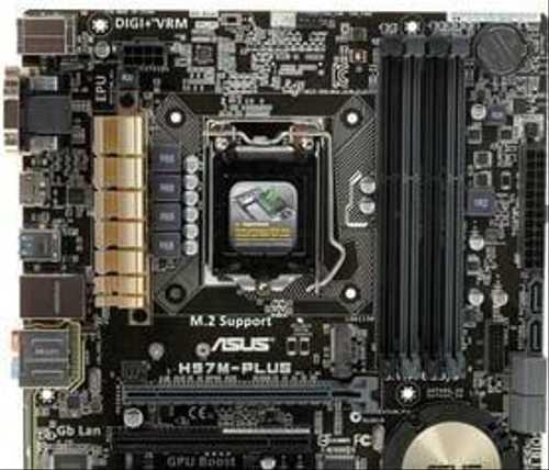 Комплект Xeon E3 1230v3 + asus H97M-plus