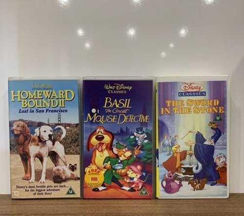 Видеокассеты VHS / мультфильмы Disney