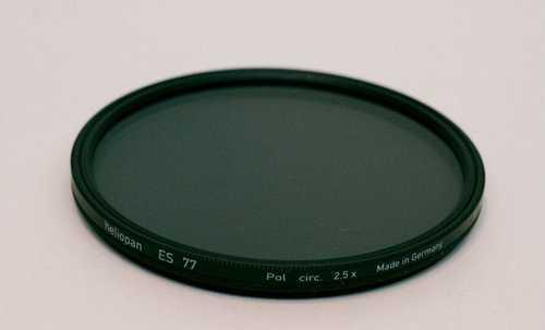 Фильтр Heliopan Polfilter Circular Slim ES 77