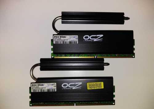 OCZ DDR2 PC2-8500 Reaper Series 2x2Gb