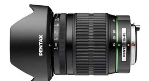 Объектив Pentax SMC DA 16-45mm f/4.0 ED/AL