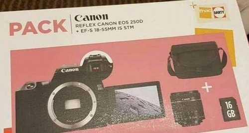 Фотоаппарат Canon EOS 250D новый