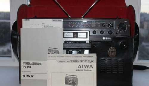Aiwa TPR 950 с оригинальным чехлом и инструкцией
