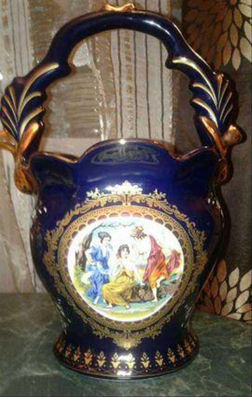 Конфетница,Фарфор,Германия,Мадонна,Винтаж