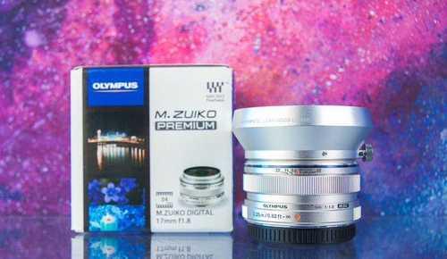 Olympus 17mm 1.8 Silver