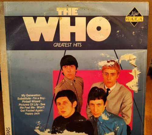 Винил the Who Greatest Hits LP