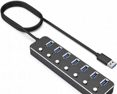 USB-концентратор (USB HUB) на 7 портов USB3.0