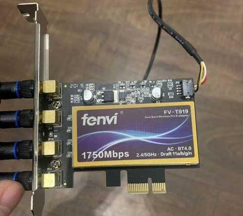 PCIe Wi-Fi luetooth карта Fenvi T919