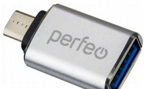 Perfeo adapter USB на micro USB c OTG