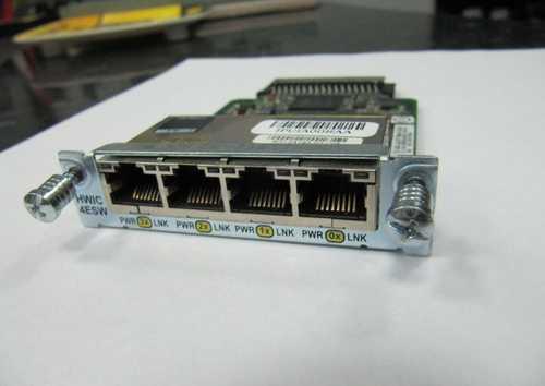 Модуль Cisco hwic-4ESW