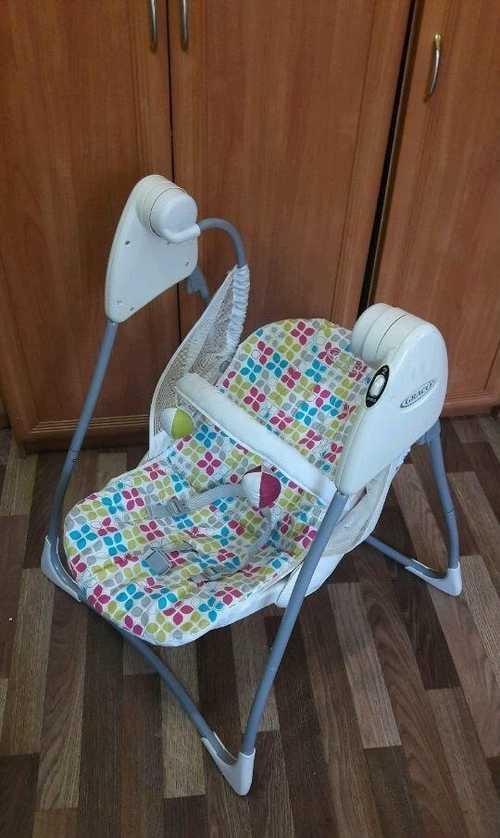 Электрокачели graco Baby delight swing