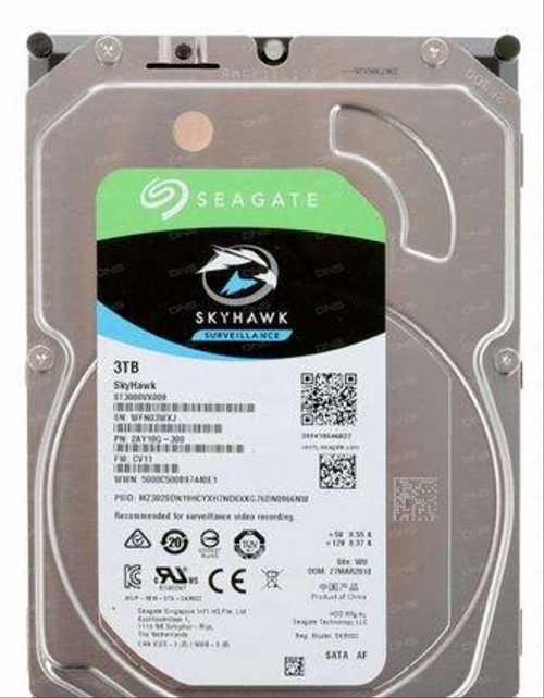 Жесткий диск Seagate SkyHawk 3Тб