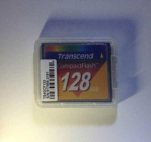 Карта памяти Transcend compact flash 128mb