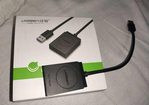 Кардридер uGreen USB 3.0, SD, microSD