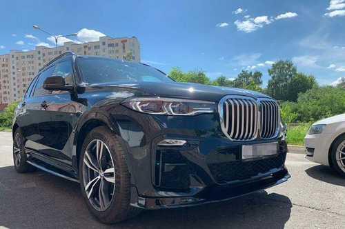 Сплиттер parsan BMW X7 G07 M Sport