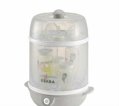 Электрический стерилизатор Beaba 2 в 1 Steril Express Grey