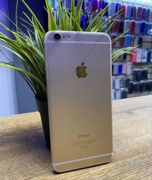 Телефон iPhone 6 plus 16гб золото для тебя