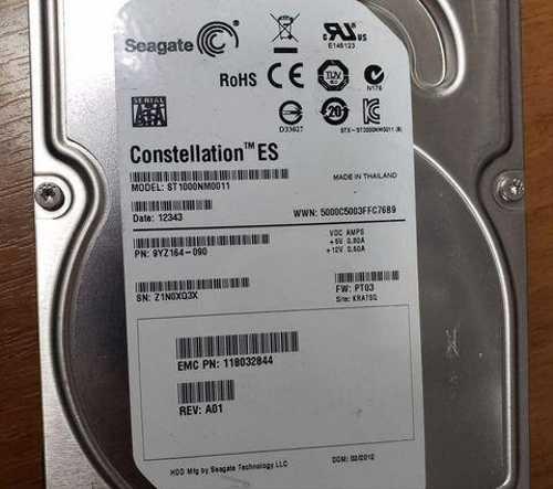 HDD 1Tb Seagate Constellation