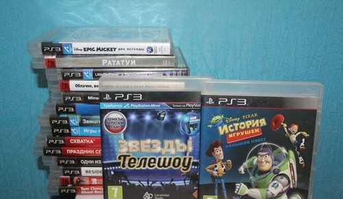 Диски ps3 Toy Story 3 / звезды телешоу / торг