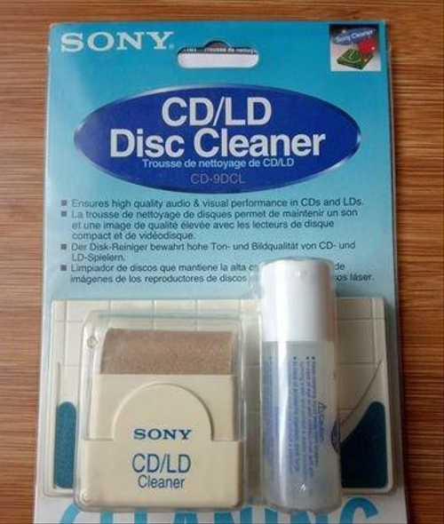 Набор Sony для чистки дисков (Япония)