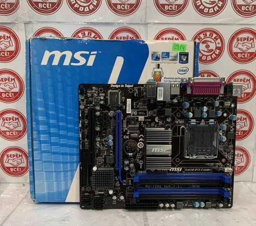 Материнская плата msi G41m-p33 combo(5914) В