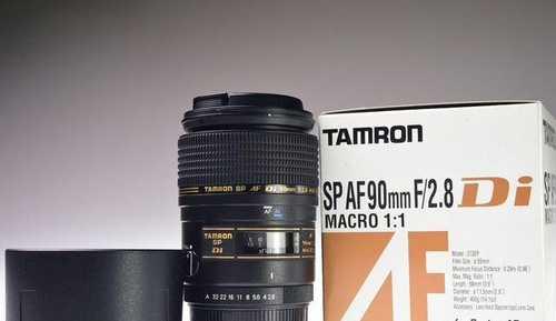 Tamron SP AF 90mm f/2.8 Di Macro 1:1 (272E) Pentax
