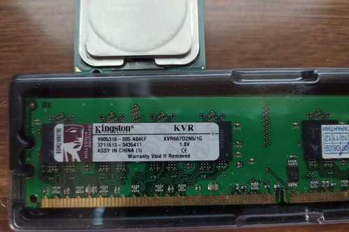 Модуль памяти Kingston valueram DDR2 dimm 1 Гб